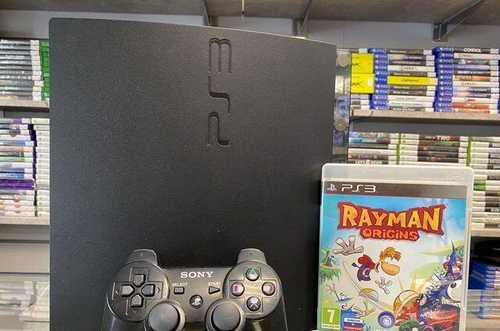 Sony PS3 Slim 320gb + Rayman Origins
