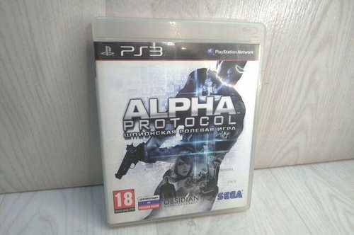 Диск для PS3 Alpha Protocol