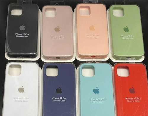 iPhone 12 / 12 Pro Silicone Чехол Full 360 10 цвет