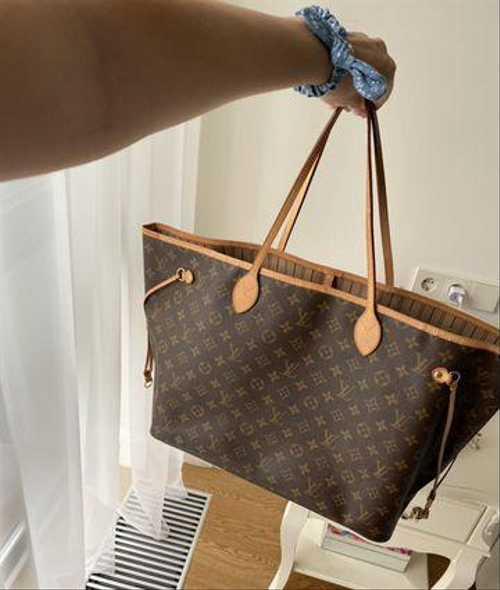 Шоппер Louis Vuitton neverfull оригинал