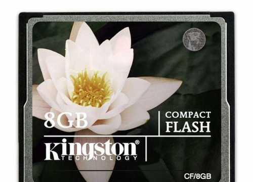 Флеш карта Compact Flash Kingston 8GB 133x
