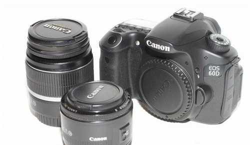 Canon 60D kit + Canon 50 1,8