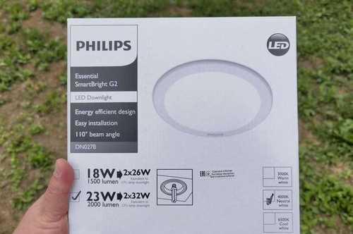Светильник Philips DN027B LED20/NW D200 RD 23w 200
