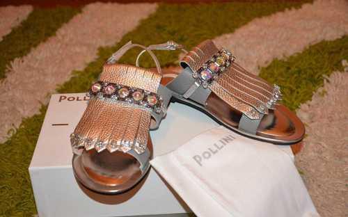 Новые босоножки Pollini Италия 37 размер