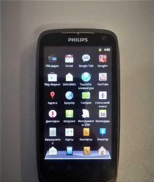 Смартфон Philips W632 0,5/180Mb