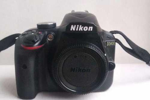 Nikon d3400 body пробег 17к
