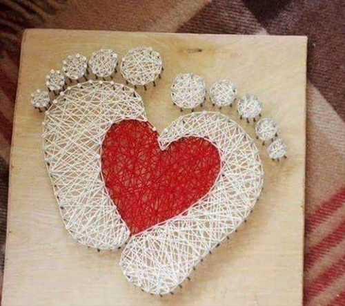 Картины в стиле String ART