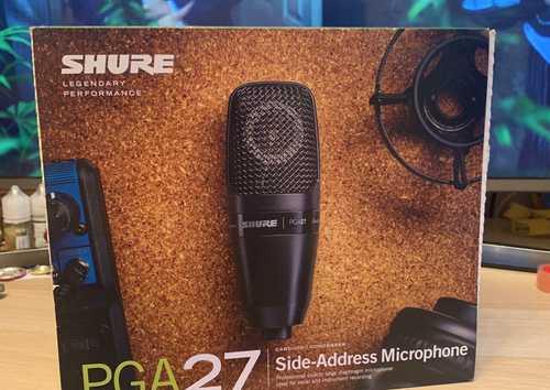Студийный микрофон shure PGA27
