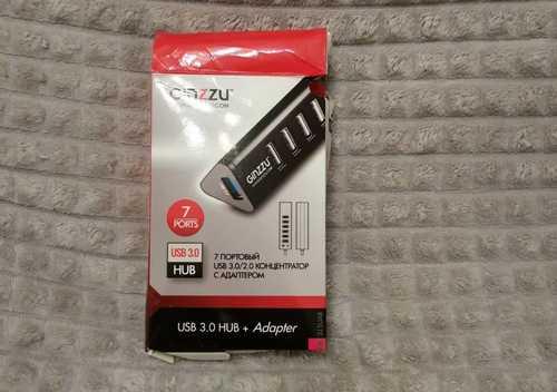 Разветвитель USB 3.0 Ginzzu GR-315UAB