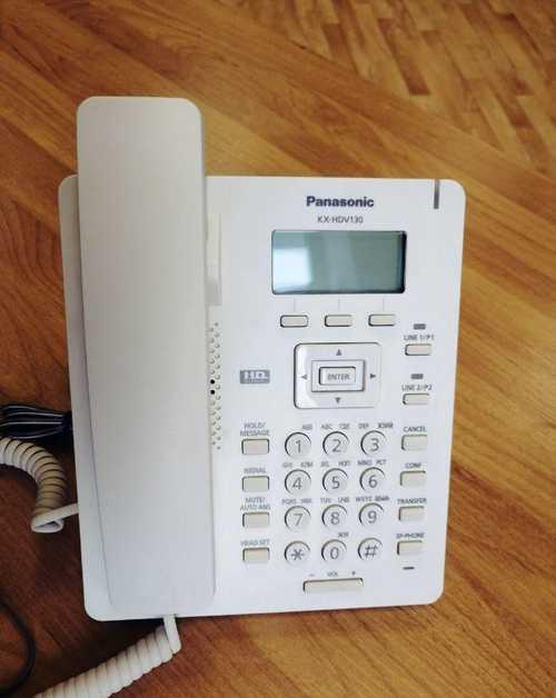 VoIP-телефон Panasonic KX-HDV130