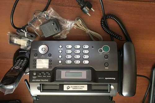 Факс Panasonic kx-fc962 с радиотелефоном