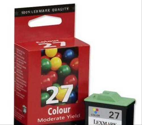 Lexmark Tinte 10NX227 color Nr.27