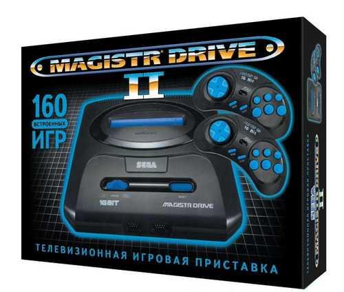 Sega MD 16 bit 160 встроенных игр