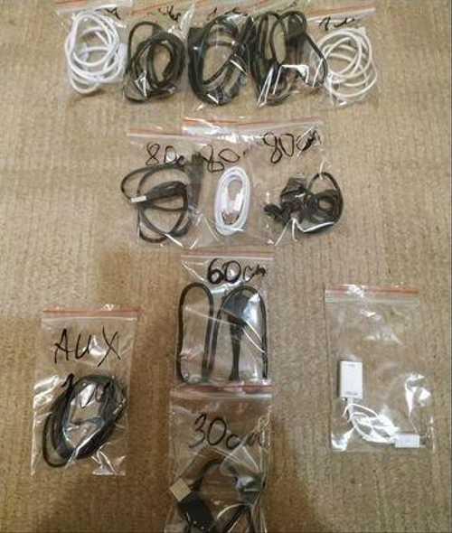 USB кабель, microUSB,VGA,пк