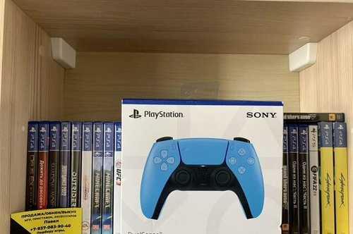Геймпад PS5 DualSense Ice Blue (Новый, запечатанны