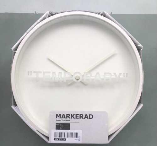 Часы Off White X IKEA ‘Markerad’