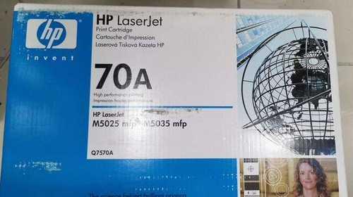 Картридж оригинальный HP 70A