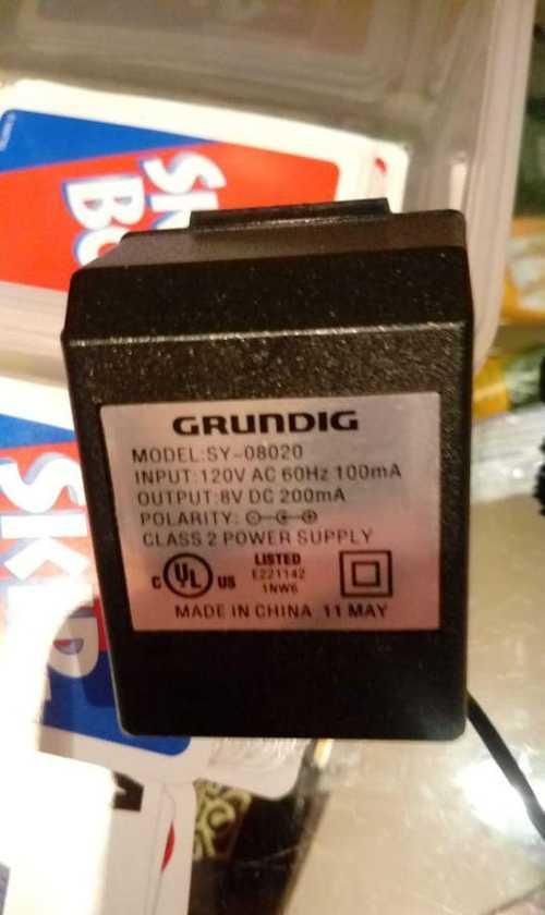 Блок питания адаптер Eton Grundig G5 SY-08020