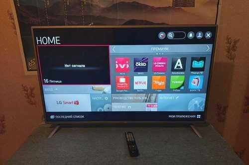 LG 47LB582V 120см Smart TV Wi-Fi youtube браузер