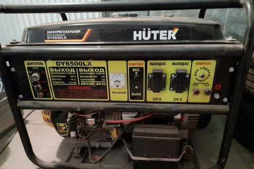 Генератор бензиновый huter DY6500LX