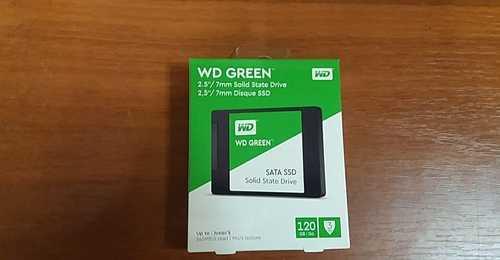 SSD 120GB Western Digital WD green PC WDS120G2G0A