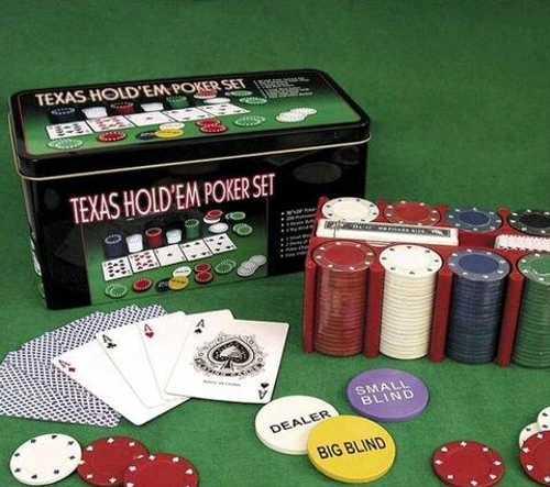Покерный набор "Texas Hold'em Poker Set"