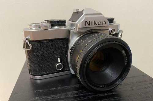 Плёночный фотоаппарат Nikon FM