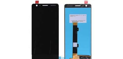 Дисплей Nokia 3 + тачскрин (черный) (HX)