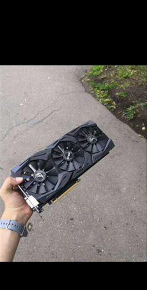 Видеокарта asus rx480 8g gaming strix