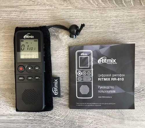 Новый диктофон Ritmix RR-810/8GB