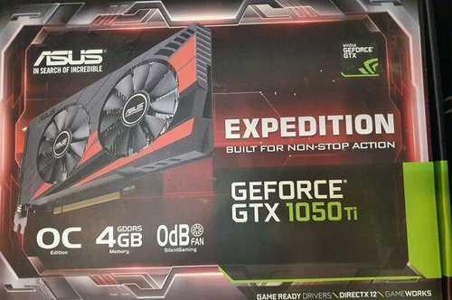 Asus GTX 1050 Ti expedition 4G