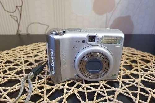 Цифровой фотоаппарат Canon PowerShot A520
