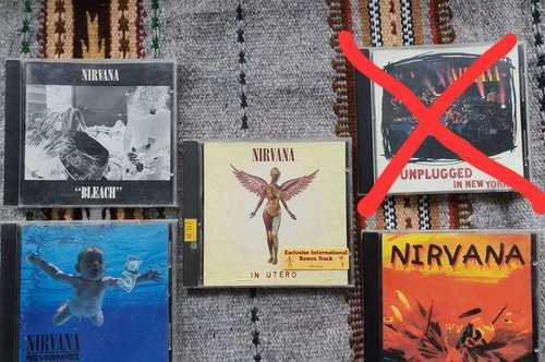 Nirvana CD Bleach Nevermind In Utero Unplugged