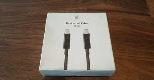 Кабели Apple Thunderbolt Cable 2m black white