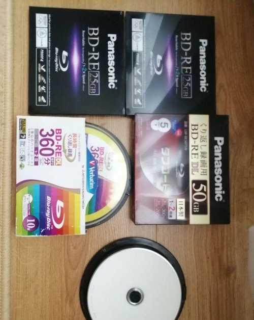 Болванки Blu-ray Disk Panasonic, TDK, Verbatim