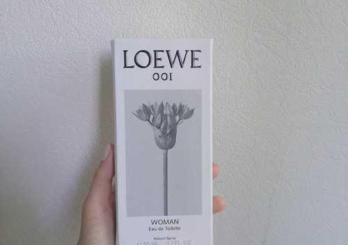 Туалетная вода loewe 001 woman