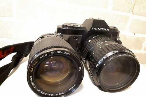 Pentax P3N + Pentax-A zoom 28-80 + Sakar 28-80