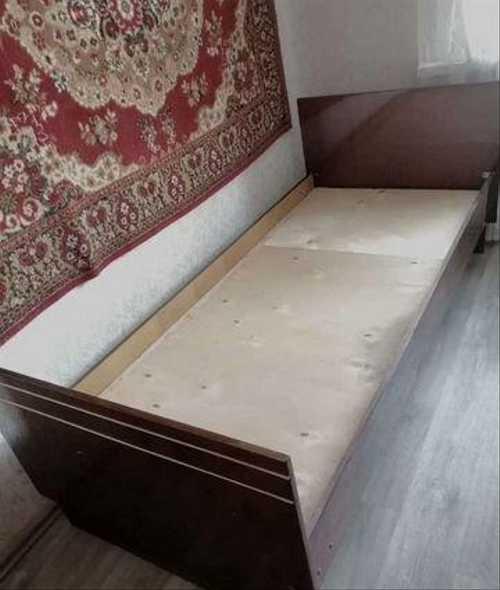 Кровать одноместная бу