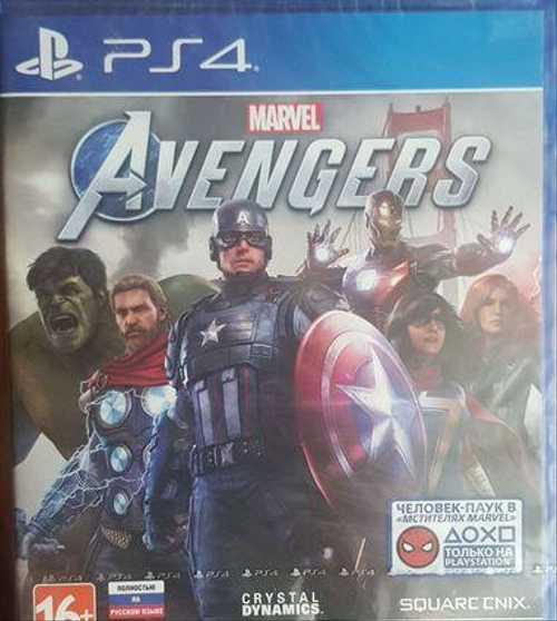 Продаю новую Marvel Avengers для ps4/ps5