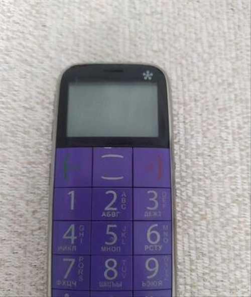 Мобильный телефон Just5 CP10 (фиолетовый)