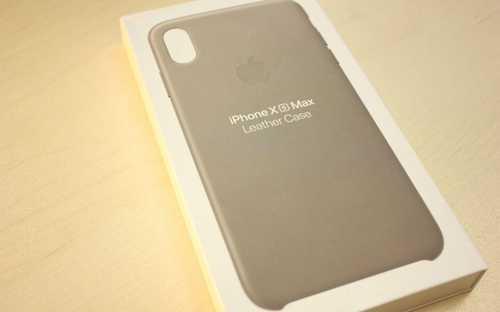 Leather case iPhone Max X XS новый оригиналый