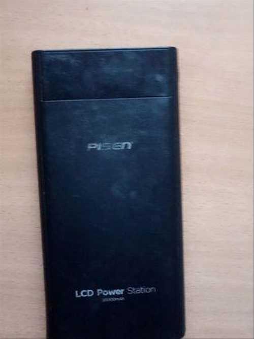 Повербанк pisen LCD power station 20.000mAh