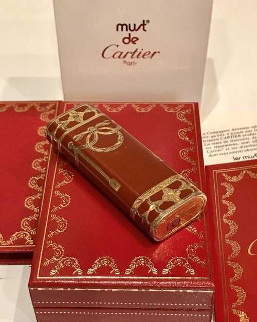 Зажигалка Cartier винтаж