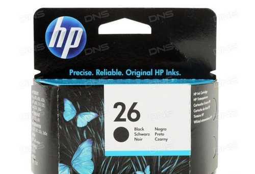 Картридж струйный HP 26 51626AE Black