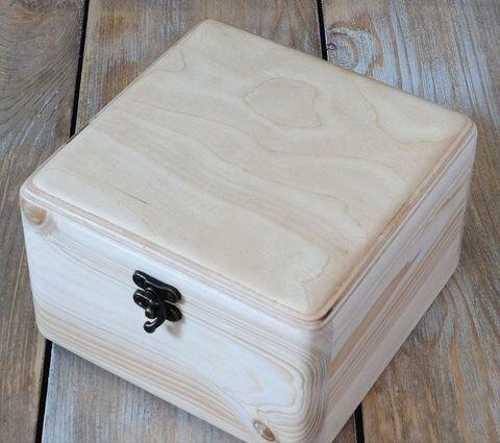 Деревянная коробка из сосны