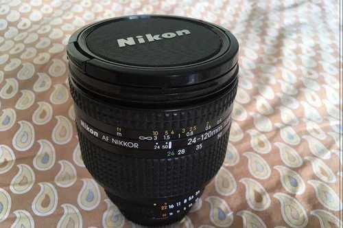 Объектив Nikon 24-120mm AF nikkor