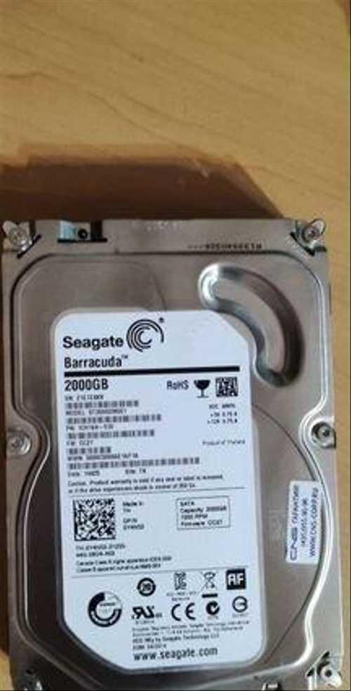 2Tb Seagate Barracude ST2000DM001