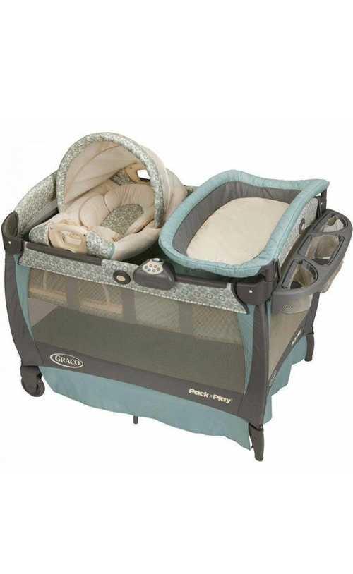 Манеж Кровать Graco Cuddle Cove