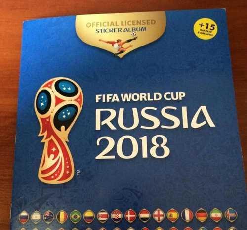 Журнал Fifa Russia world cup panini 2018