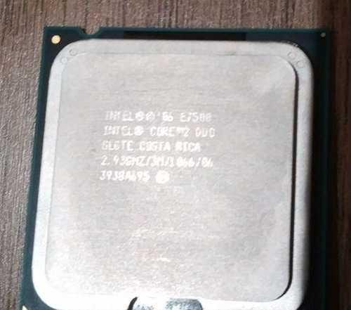 Intel Core 2 Duo E7500